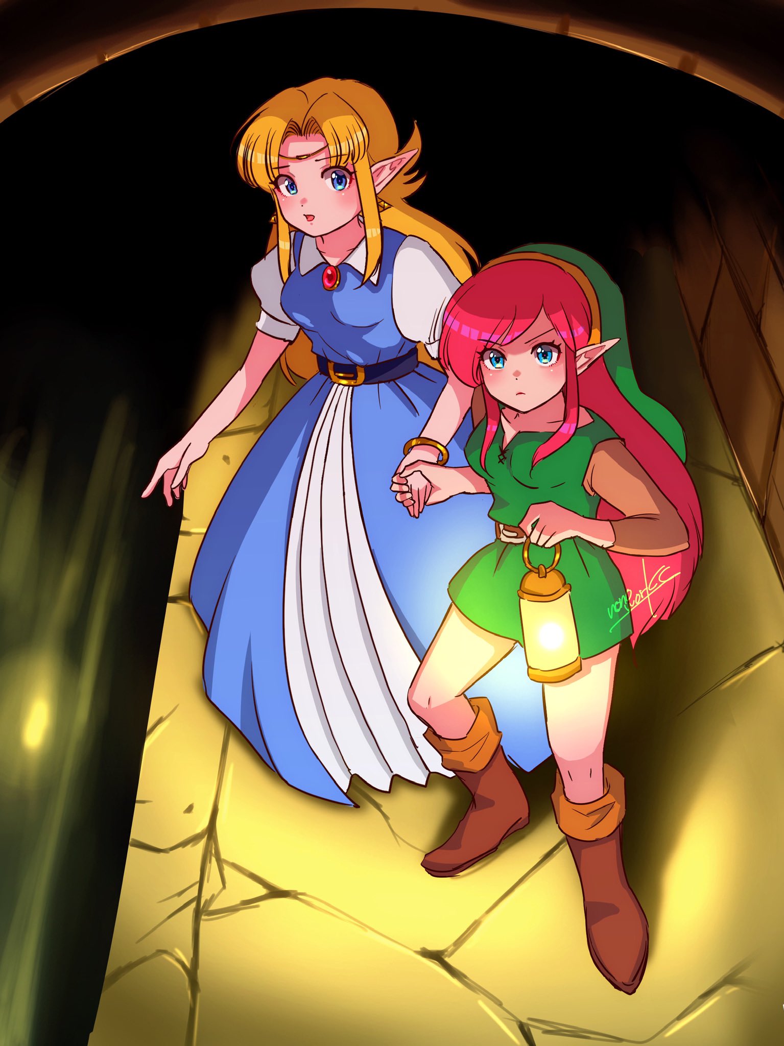 A Link Between Worlds Fan Art