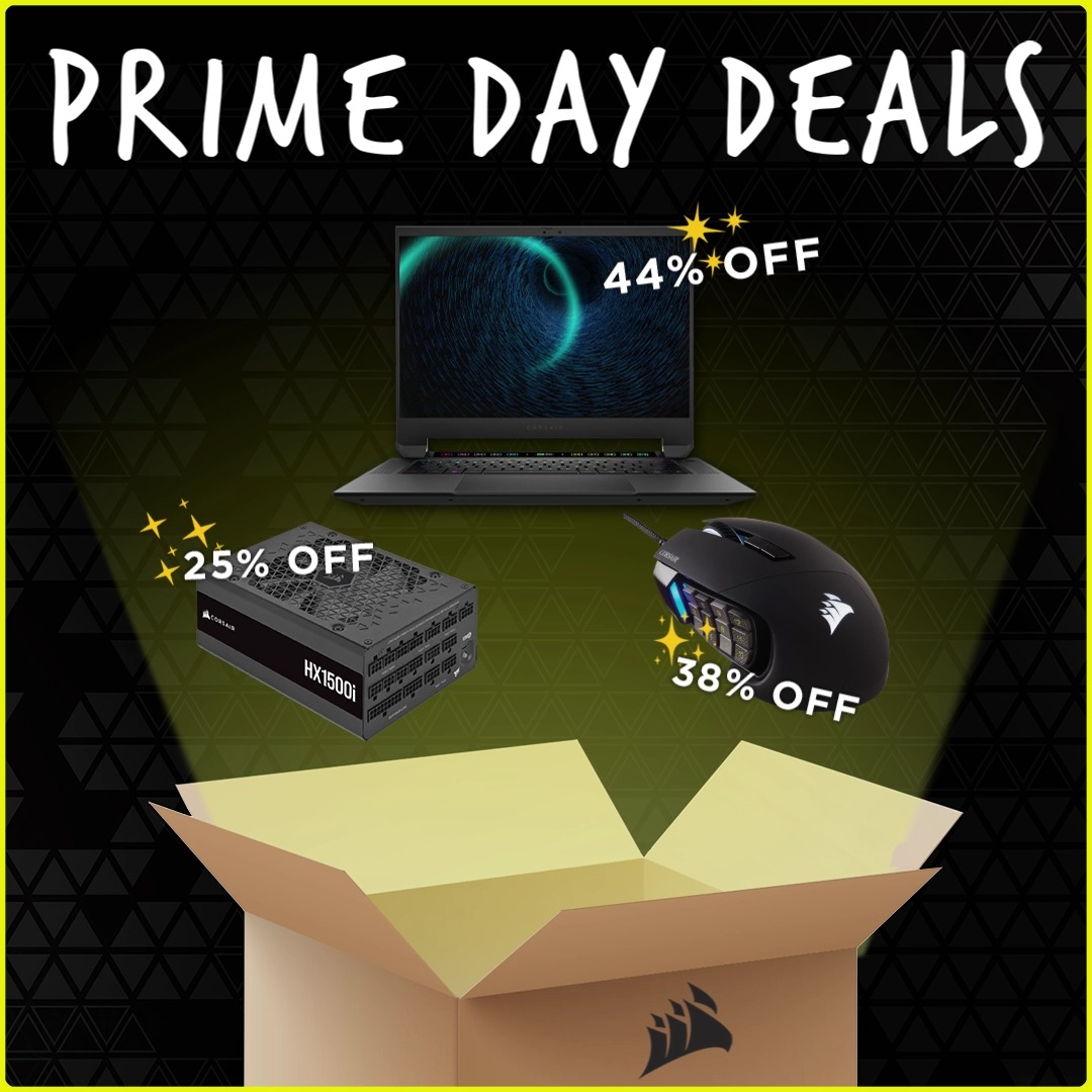CORSAIR on Twitter: "#PrimeDay is the perfect day to scoop up parts for the new build you've ...