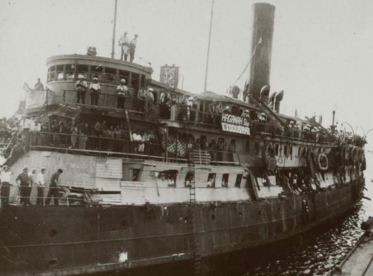 Humans of Judaism on Twitter: "Known as "the ship that launched a nation," here's some history ...