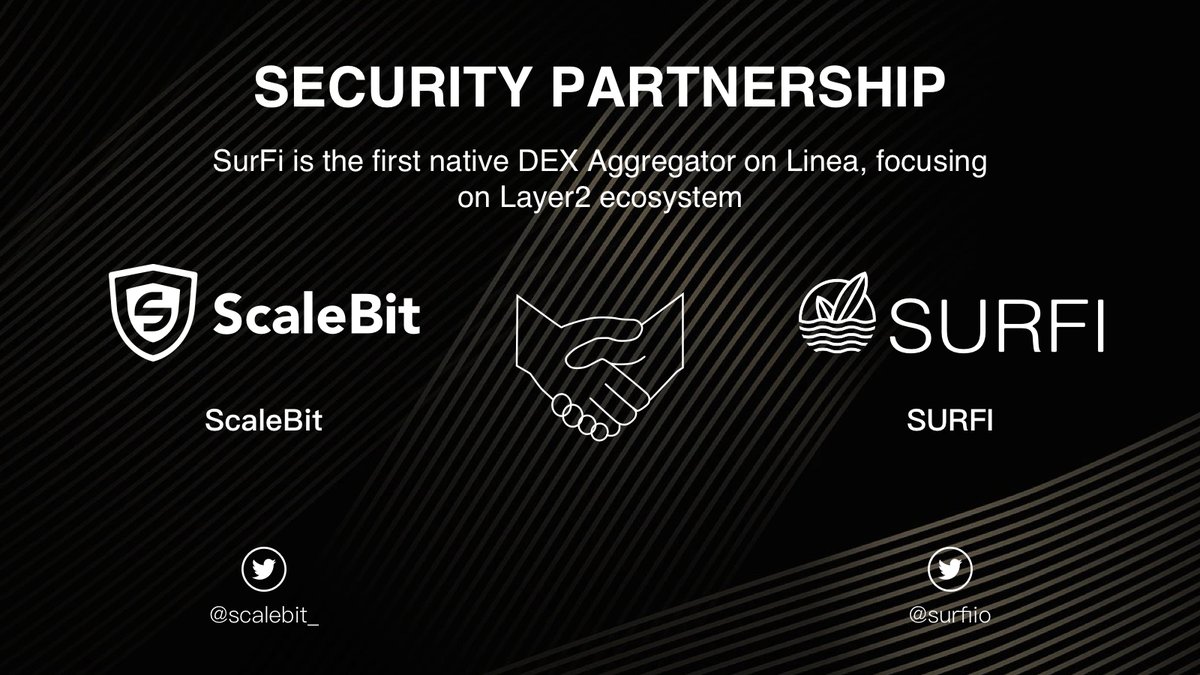 ScaleBit on Twitter: "We are thrilled to announce security audit partnership with @surfiio ...