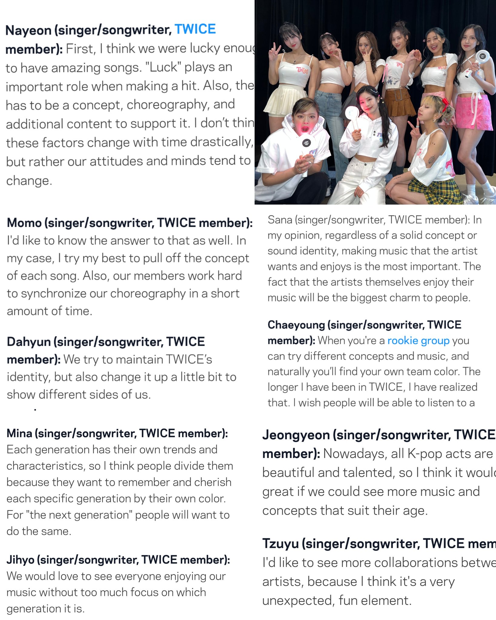 mive on Twitter: "I love to see their titles "singer/songwriter" included besides their names 🥰 ...