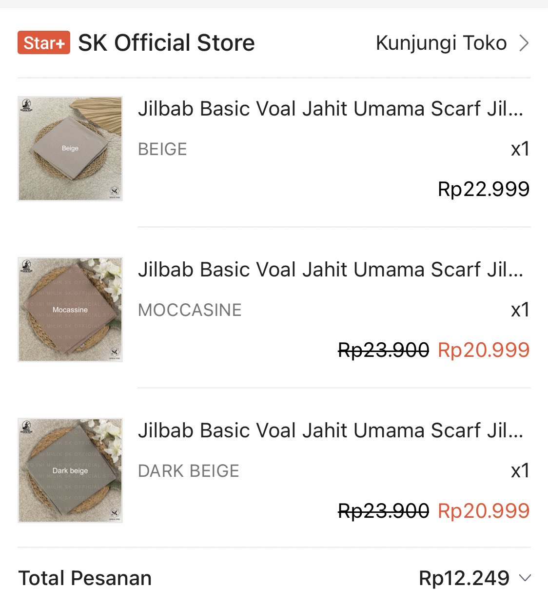 Wilda on Twitter: "Mayan diskon 50 ribu. 12 ribu dpt 3🤤 https://t.co/2Ens8RhMZa" / Twitter