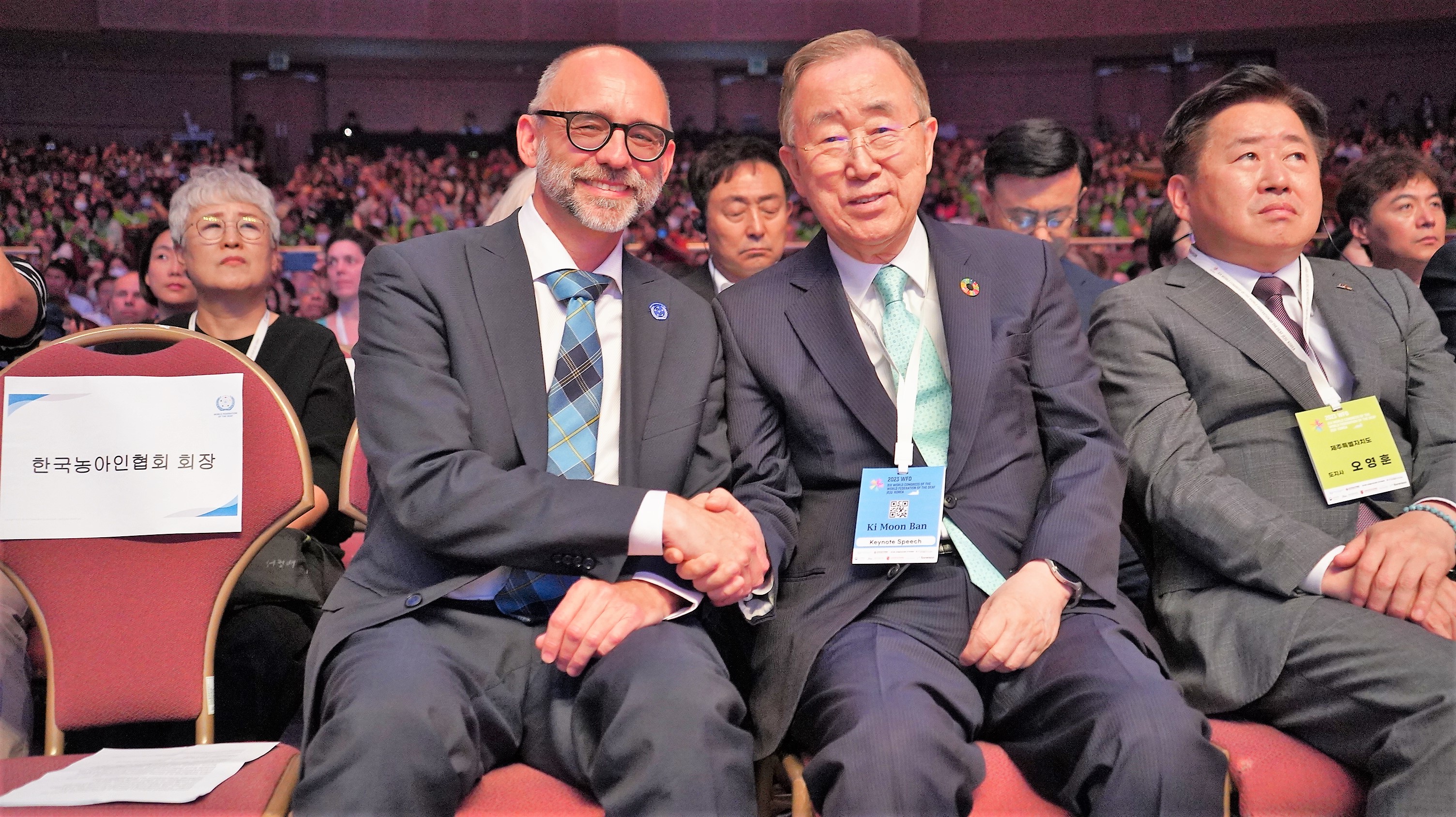 World Federation of the Deaf on Twitter: "Incredible energy at the Opening Ceremony of the WFD ...