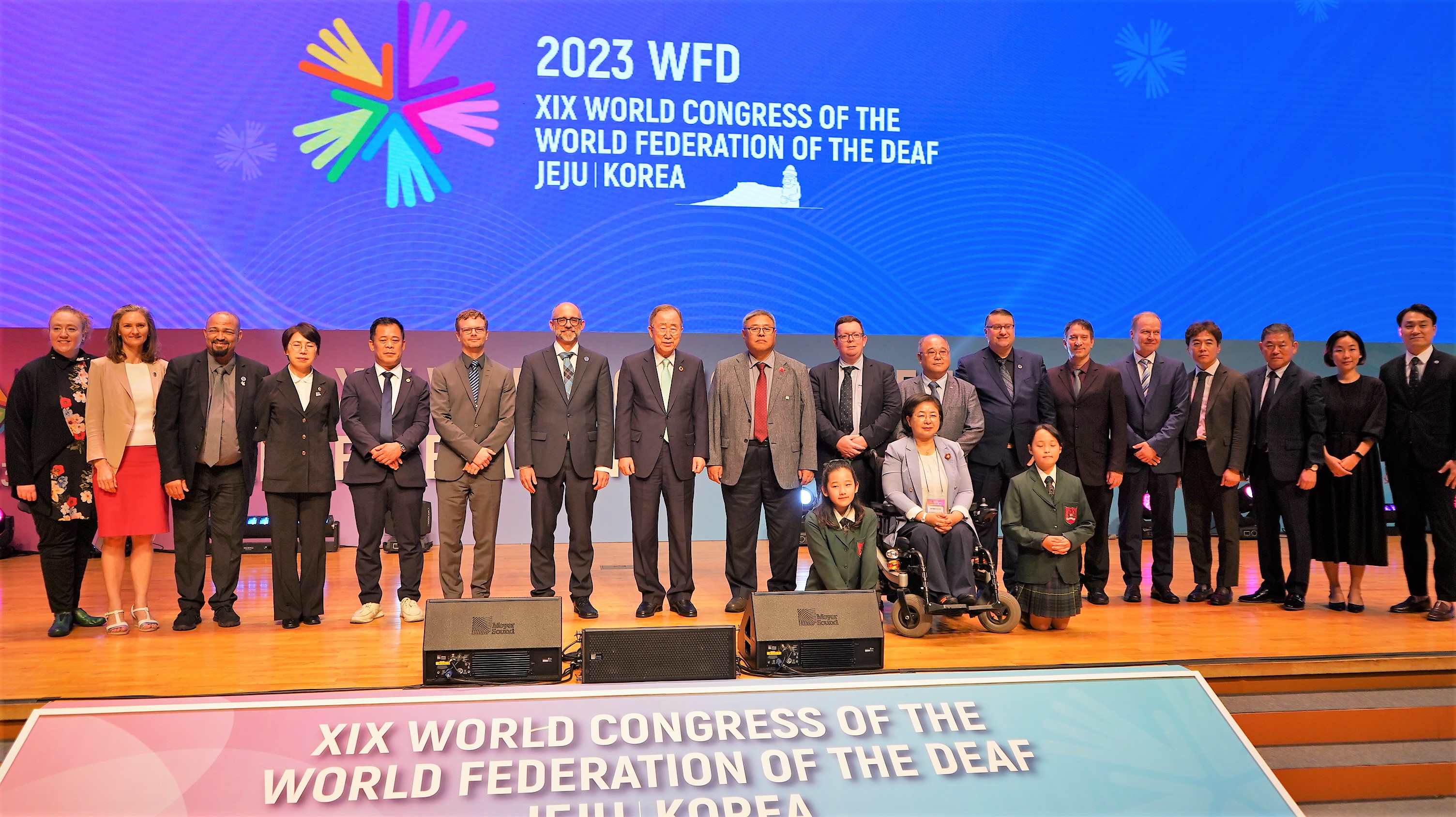 World Federation of the Deaf on Twitter: "Incredible energy at the Opening Ceremony of the WFD ...