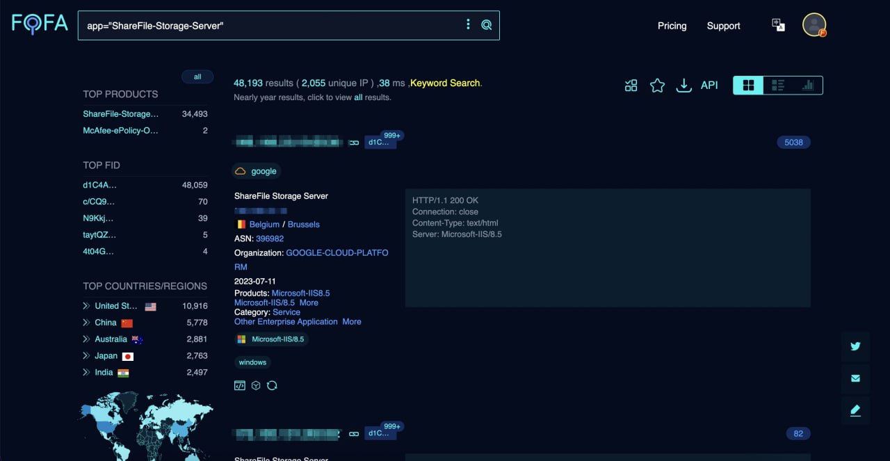 The Hack Force on Twitter: "CVE-2023-24489 Citrix ShareFile RCE🔥 POC exploit + разбор https://t ...