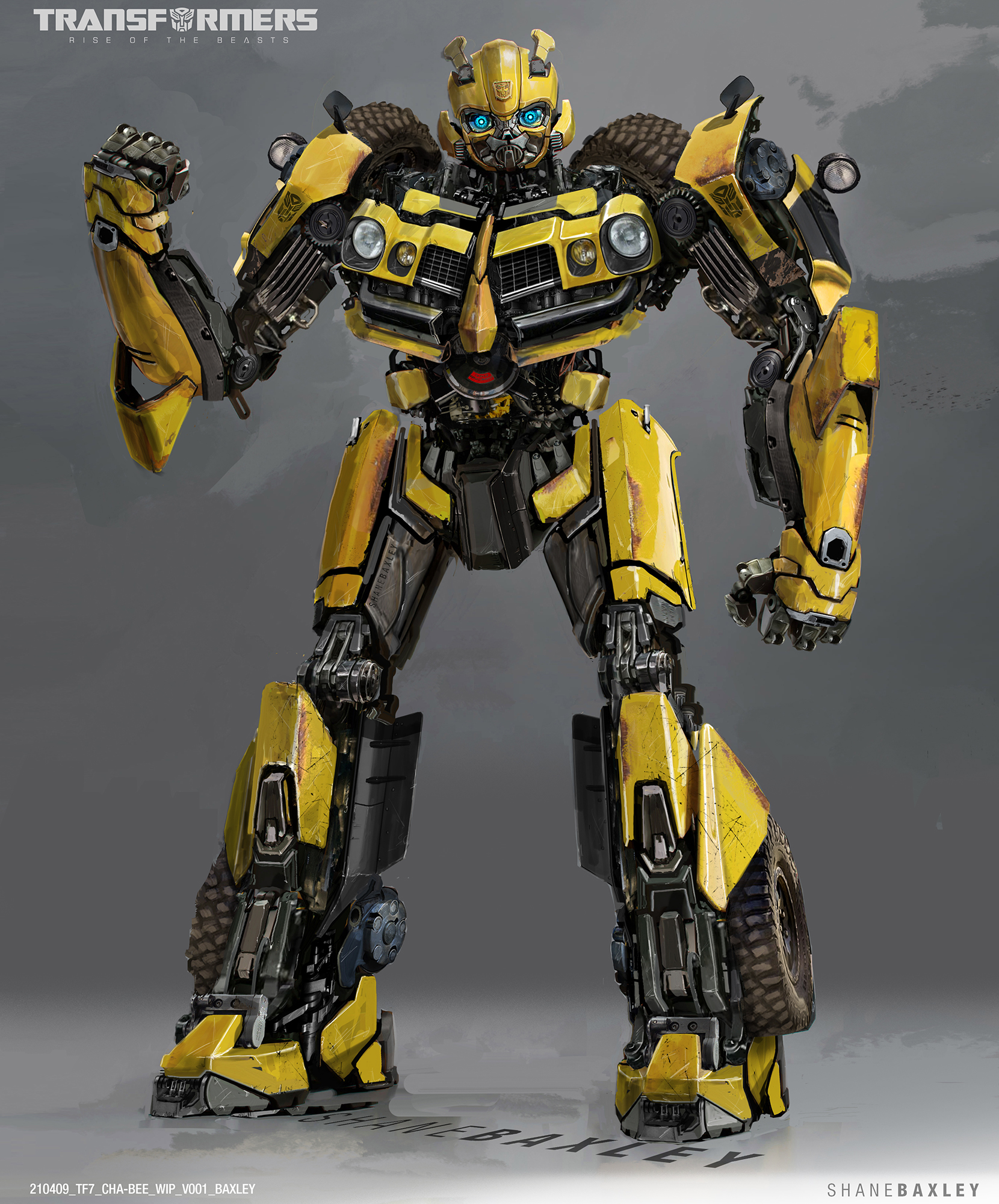 Transformers 4 Concept Art Bumblebee