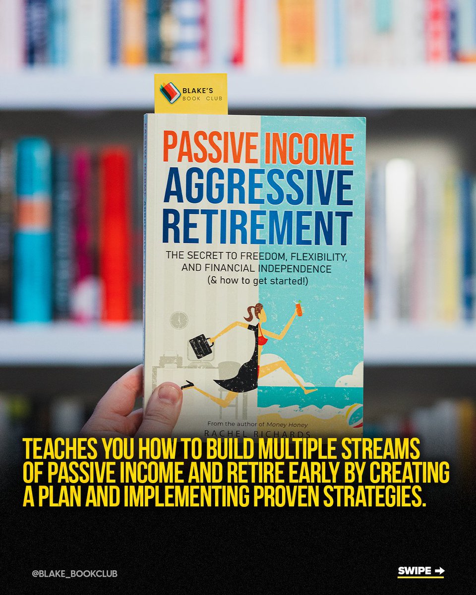 5 Books That Will Help You Create Passive Income - Thread from Blake ...