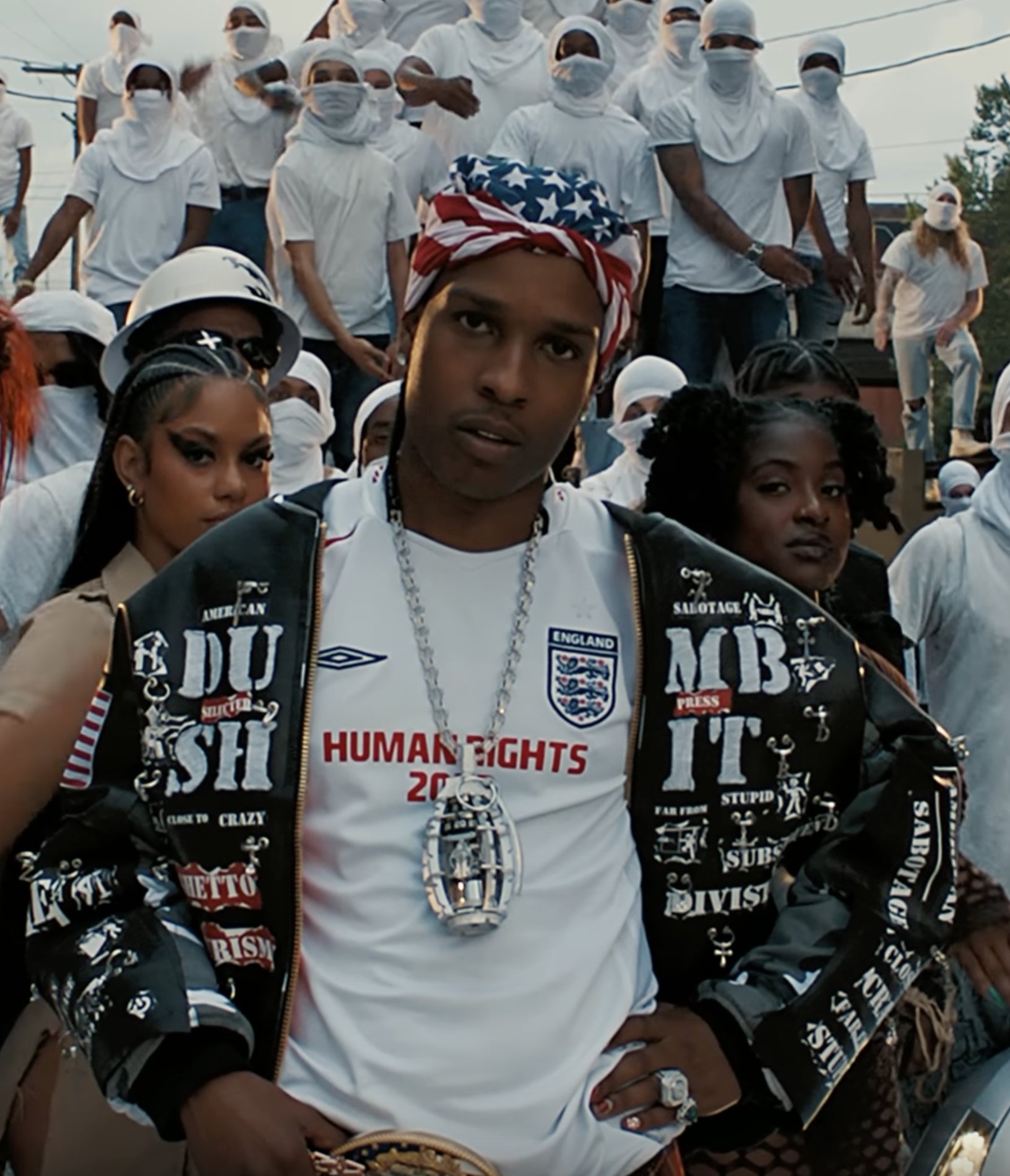 Asap Rocky Bandana Shirt