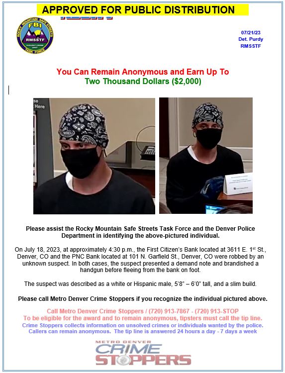 Stopping The Mask Bank Robbery
