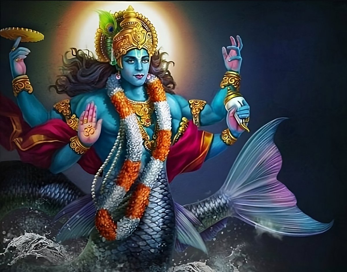 10 Avatars of Bhagwan Vishnu : "Dashavatar" 1. Matsya Avatar - Thread ...