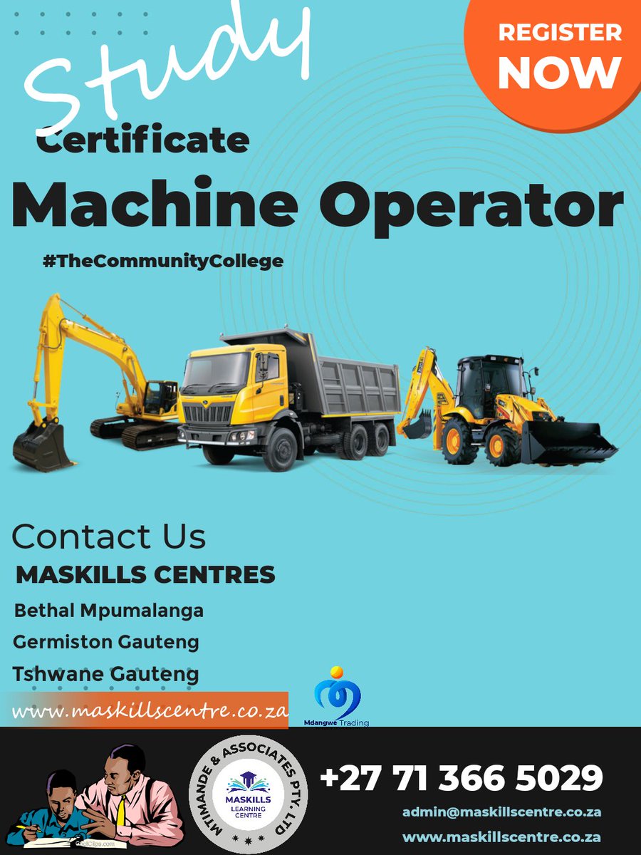 Mining and Construction Machine Operator Training Courses Workplace ...