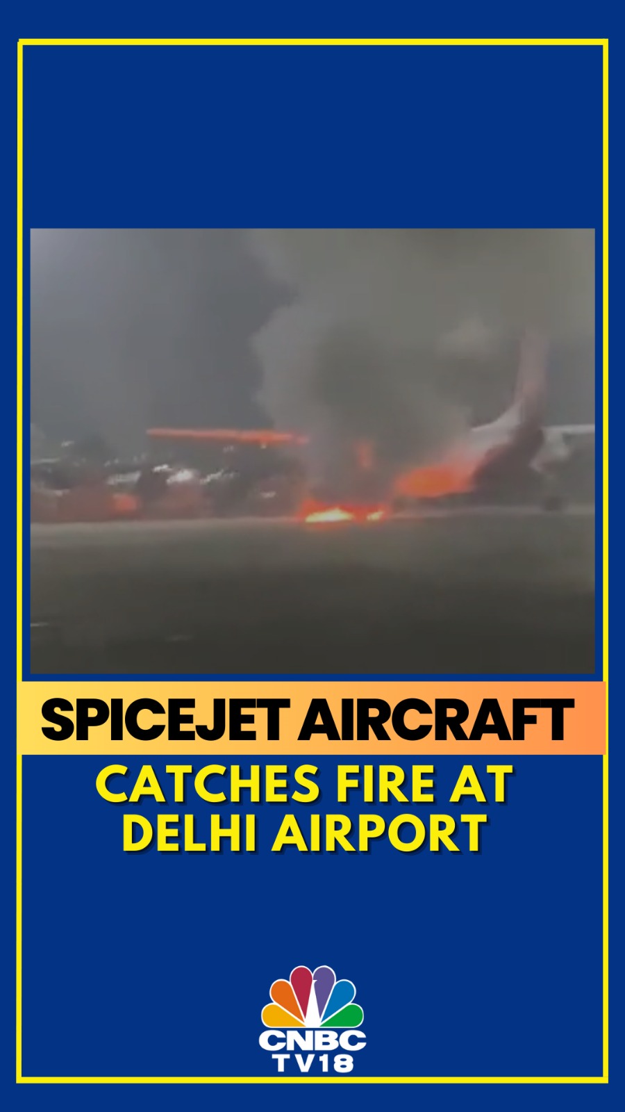 Spicejet Plane Crash