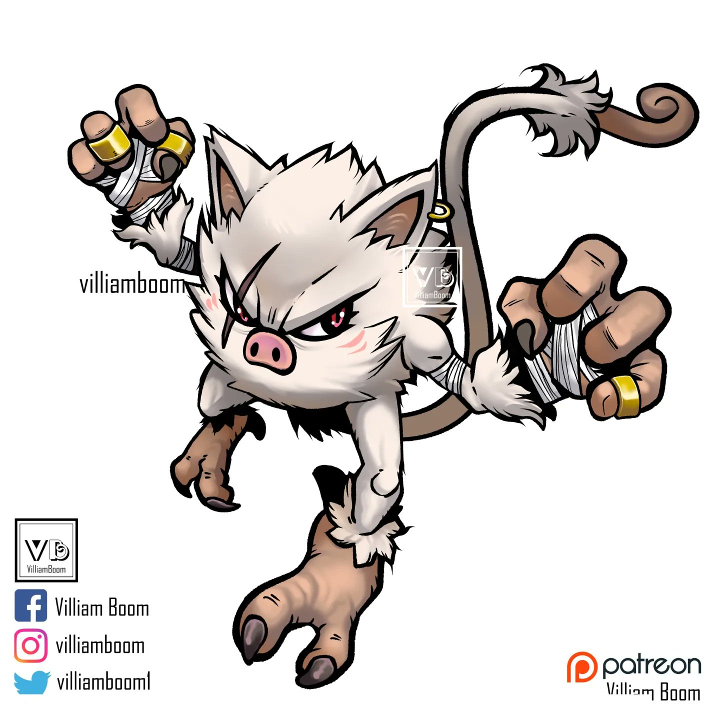 Mankey Evolution Chart