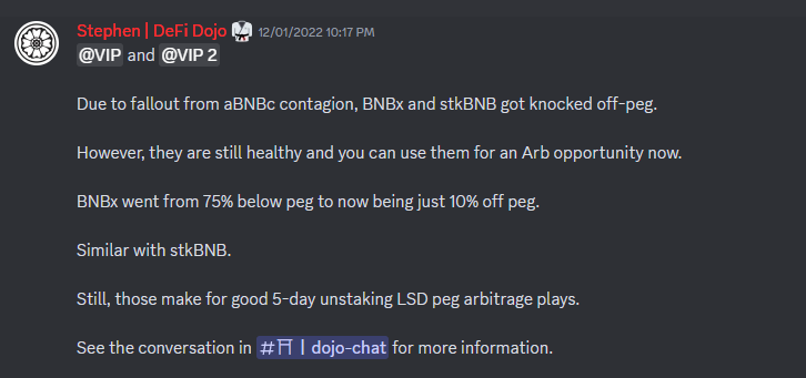 The arbitrage thread. How kings are made. - Thread from Stephen | DeFi Dojo @phtevenstrong ...