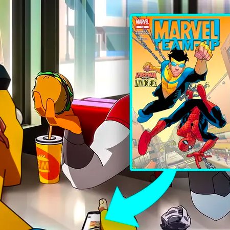 Fans think Spider-Man will appear in #Invincible S2 🕷️ • Spidey Easter ...