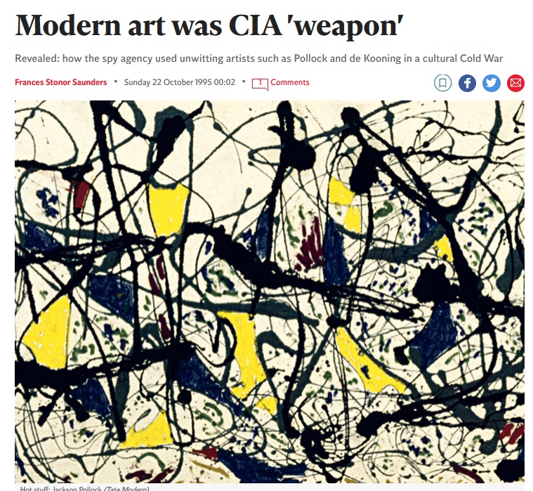 "The Central Intelligence Agency (CIA) used American modern art ...