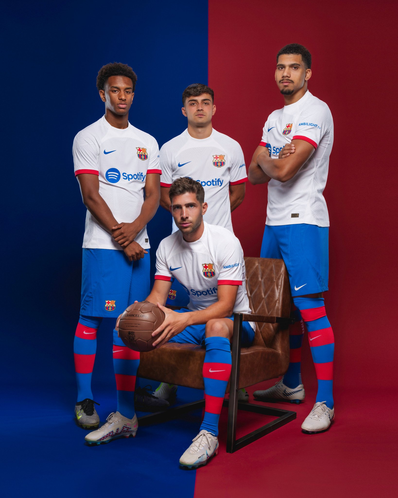 ESPN FC on X Barcelona will wear a white away kit for the 2023 24 season https t ZuG6Z0uliQ X