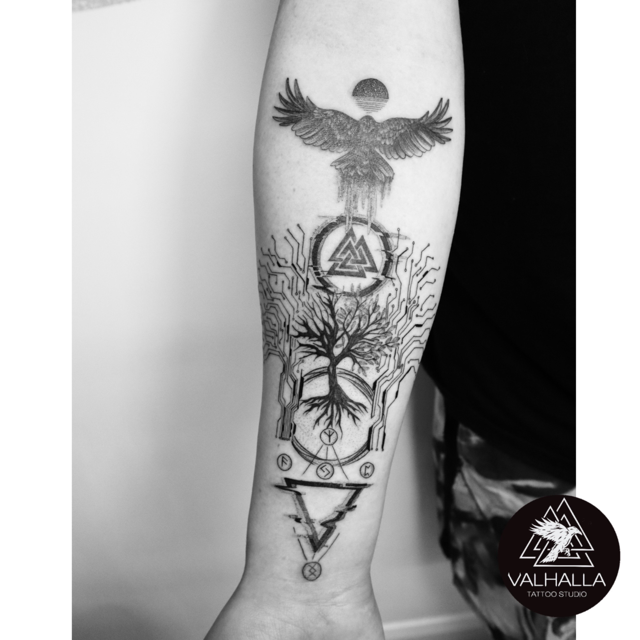 Tatuaggio Simbolo Valhalla