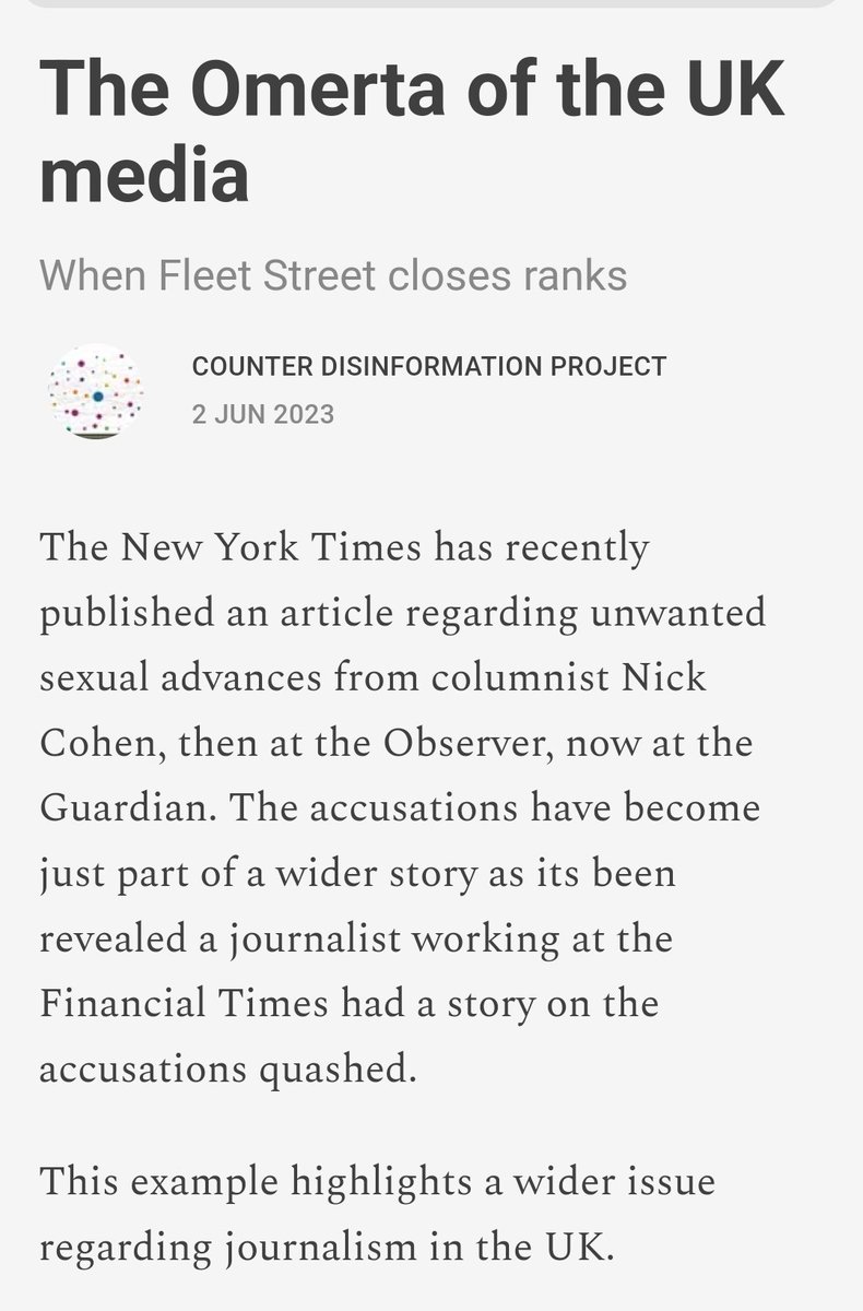 🧵While the BBC is up for attack from the press, the rest of the media ...