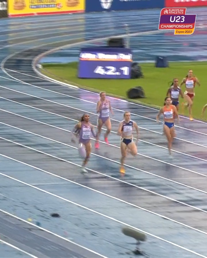 AW on Twitter: "A spectacular women's 400m at the European U23 Championships ⚡️ 🥇 Yemi Mary John ...