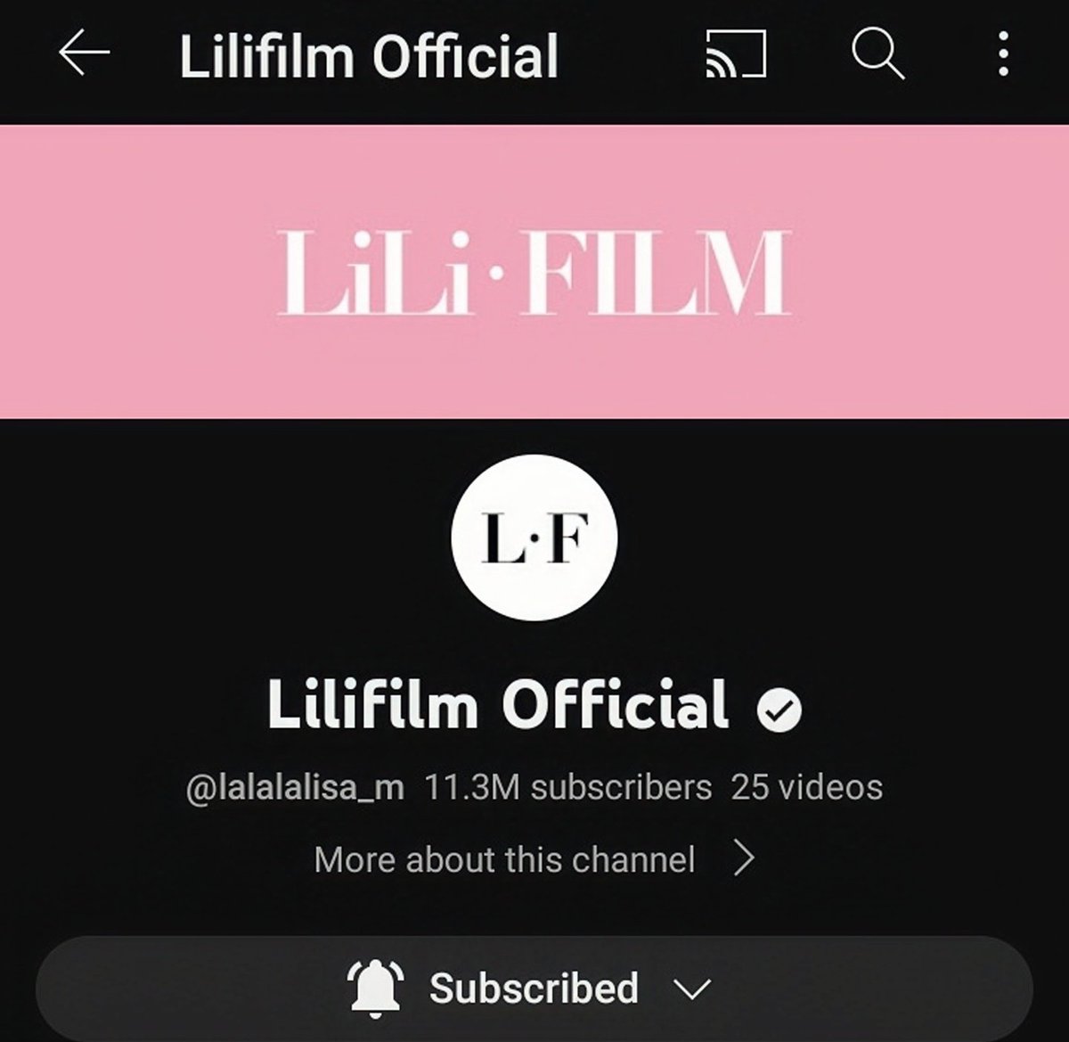 Lilies🥃 on Twitter: "RT @liliespink09: Lisa's YouTube account has now reached 11'3 million ...