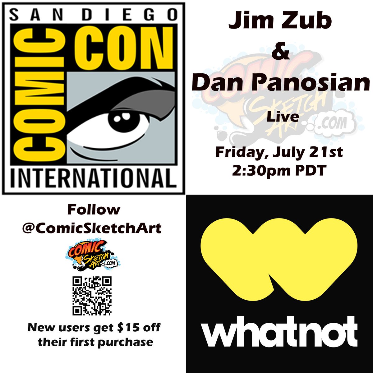 Comicstitan On Twitter Rt Jimzub Friday July 21st At 2 30pm Dan