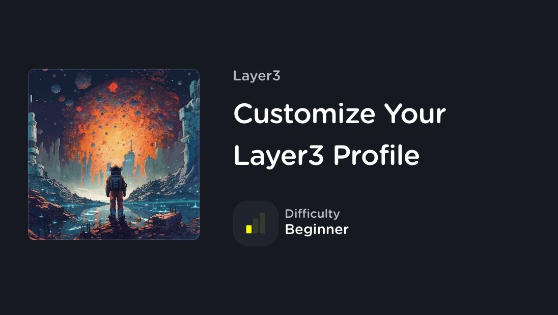 Layer3 on Twitter: "Next up in our 2-year anniversary campaign... Get ready to explore different ...