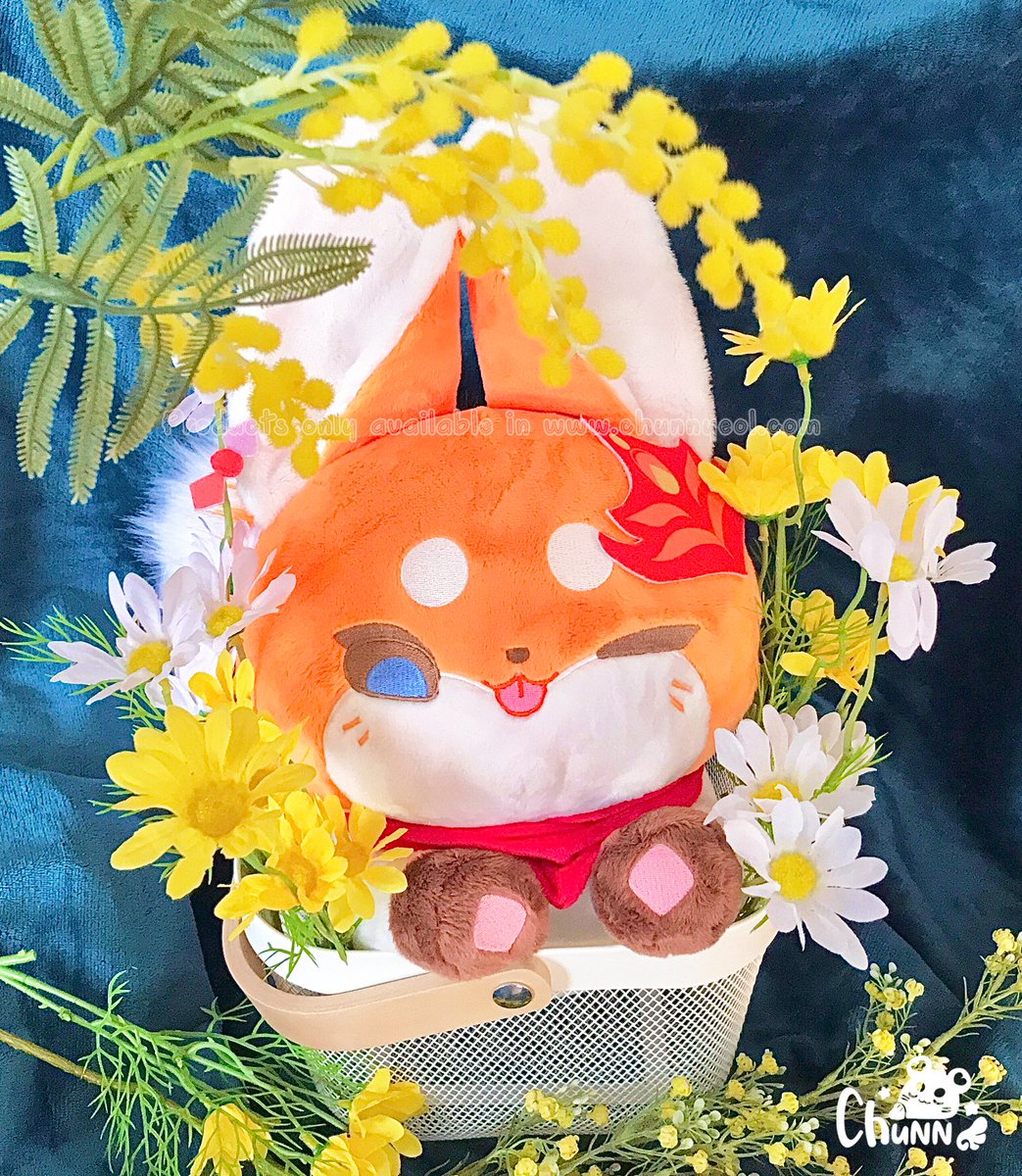 「Tartaglia / Childe fox plushie arrived !」|Chunn 🍊 (⌯' '⌯)のイラスト