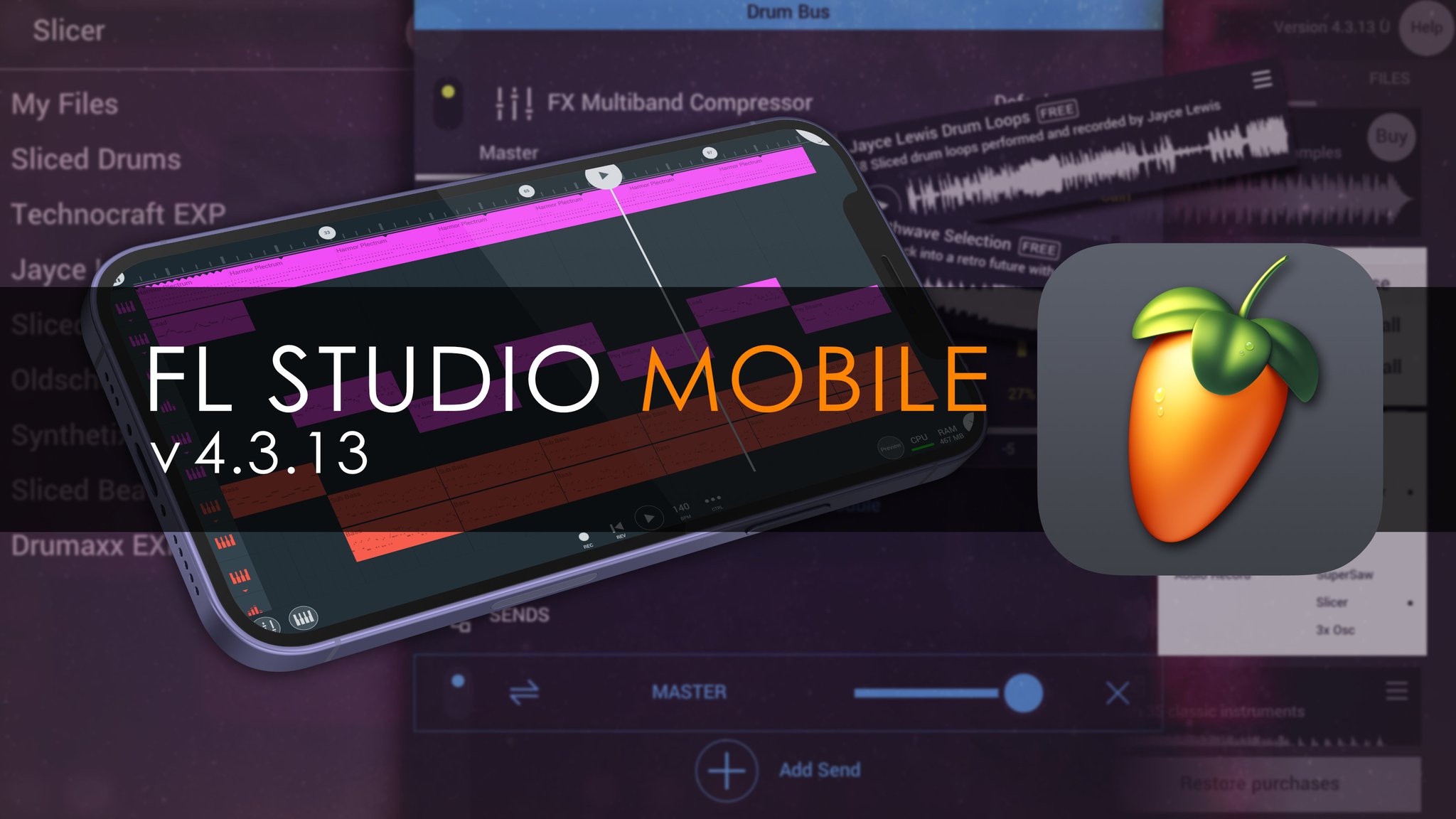 FL Studio on Twitter: "FL STUDIO MOBILE 4.3.13 released A huge thanks to our mobile development ...