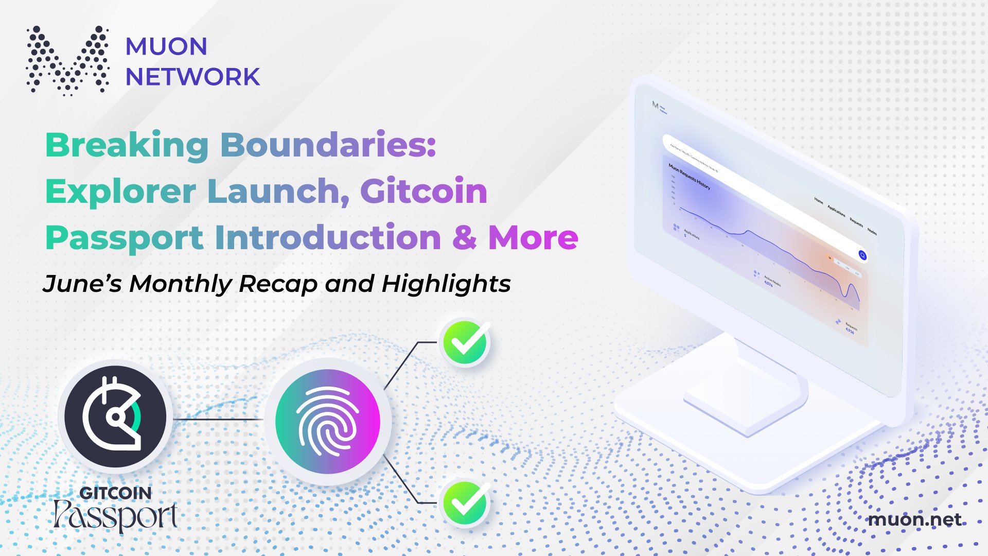 Muon Network ~ μ on Twitter: "June's Monthly Recap 🎉 Muon explorer, a window into its inner ...