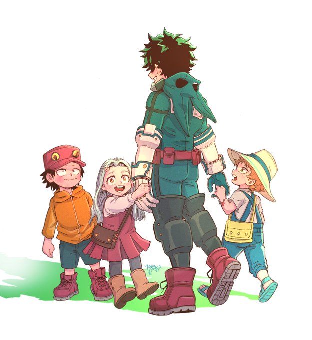 「midoriya izuku smile」Fan Art(Popular)｜4pages