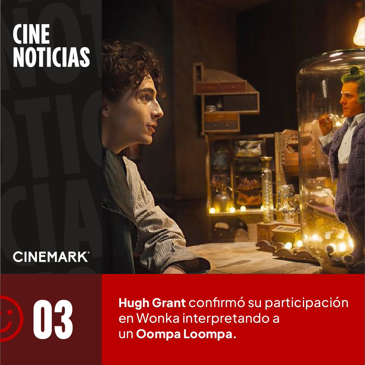 Cinemark Colombia on Twitter: "Todo lo que pasa en el mundo del cine lo puedes ver en nuestras # ...