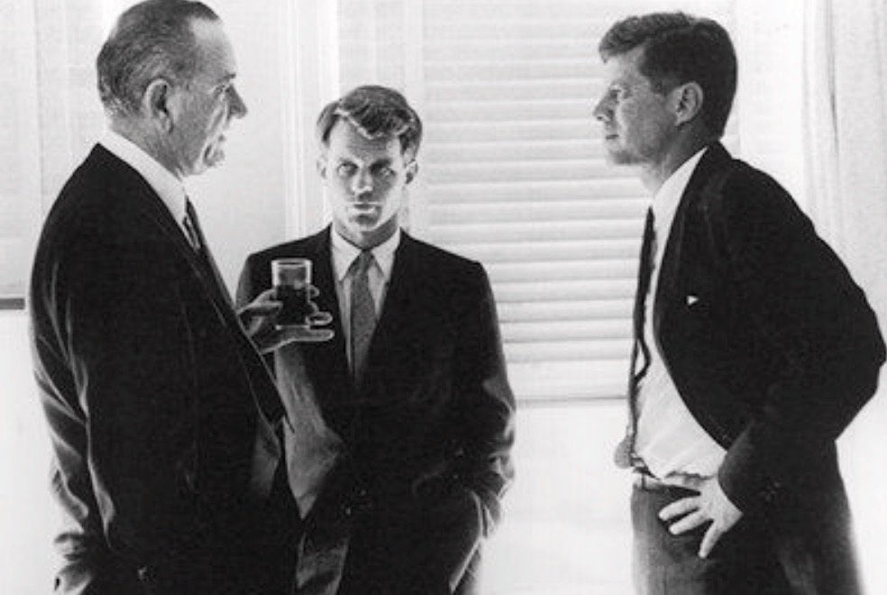 Michael Beschloss on Twitter: "LBJ discusses Vice Presidency with RFK ...