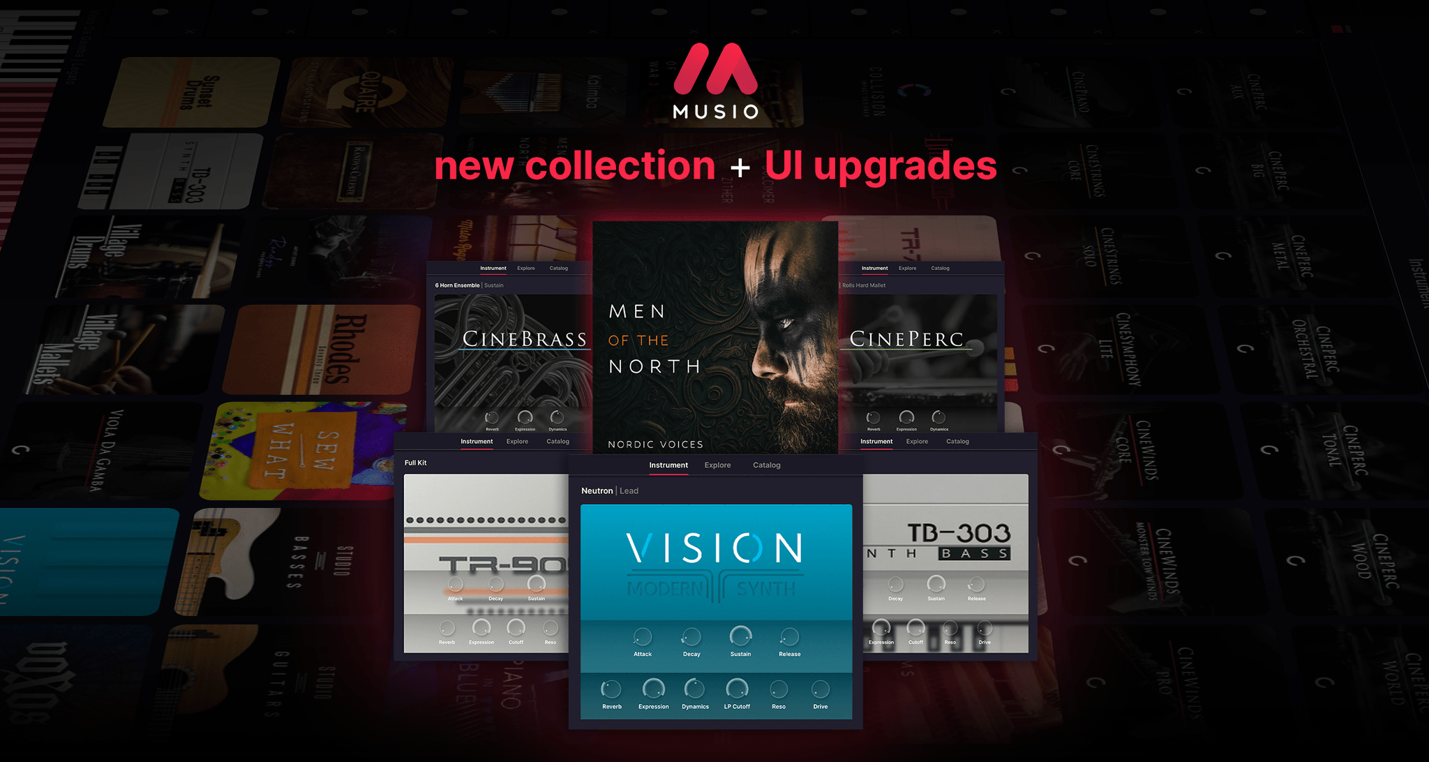 Cinesamples on Twitter: "MUSIO UPDATE: Men of the North - Nordic Voices and instrument UI ...