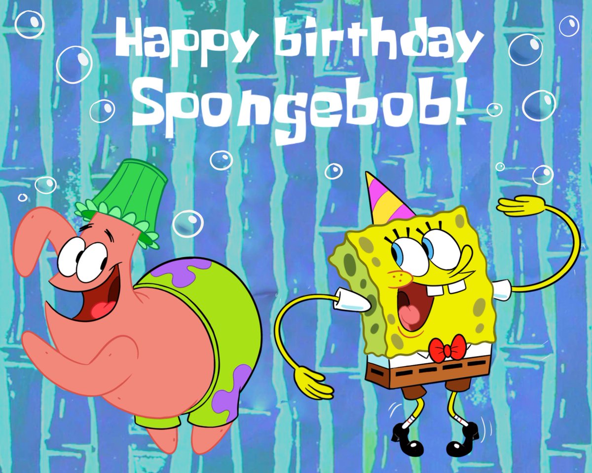 Spongebob Happy Birthday Gif
