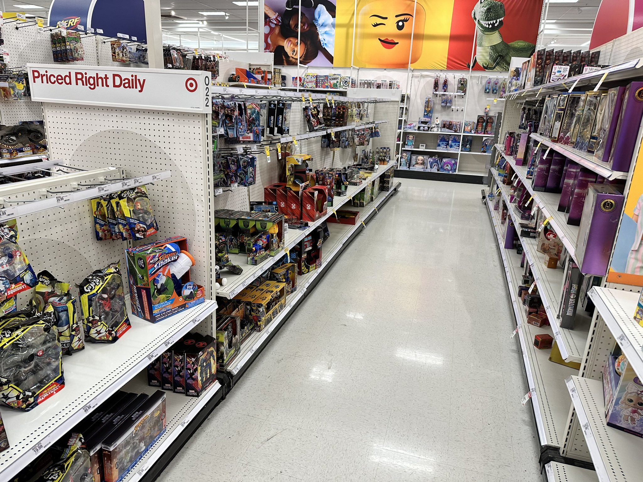 Target Toy Aisle