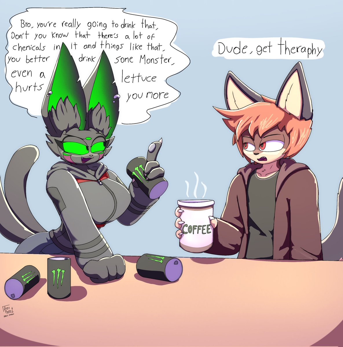 Arzy (COMMISSIONS OPEN) on Twitter: "If Velvet met Maxwell Character belongs to @slumberdoq"