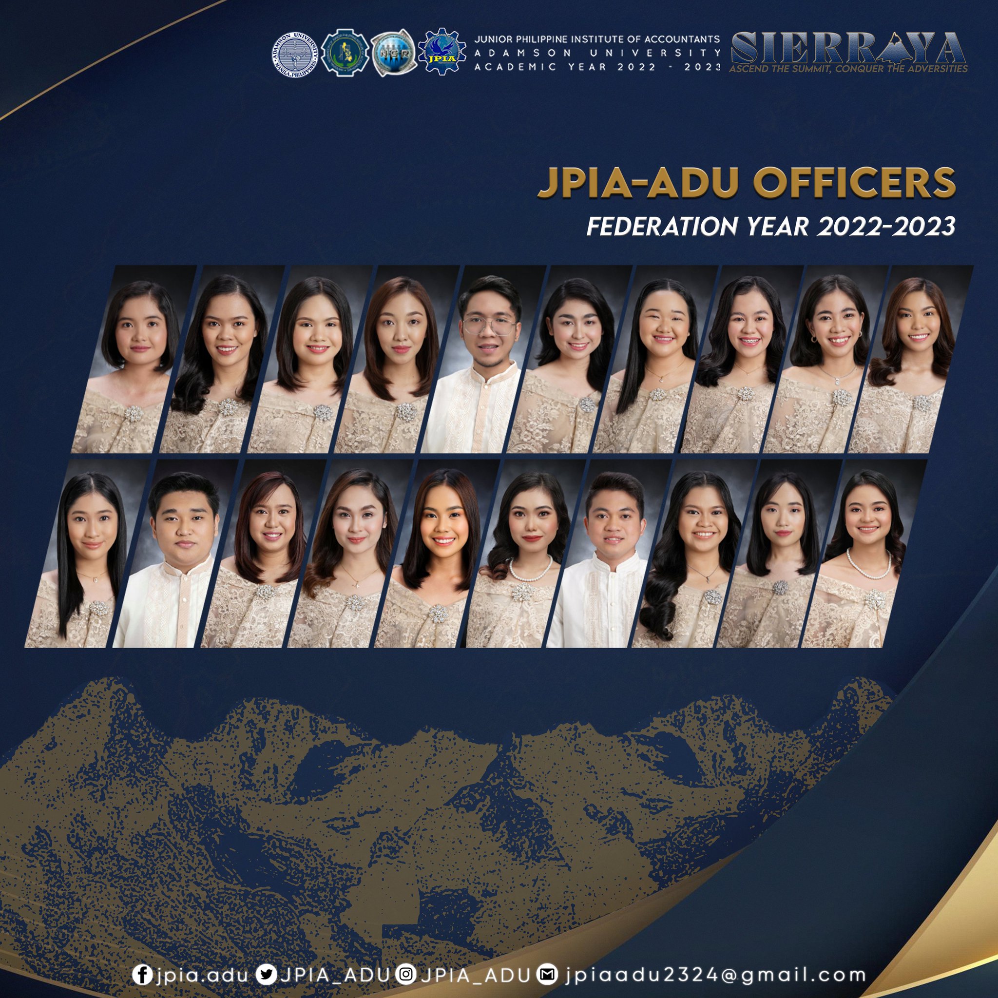 ADAMSON JPIA on Twitter: "Our journey of ascending the summit has finally come to an end. The ...