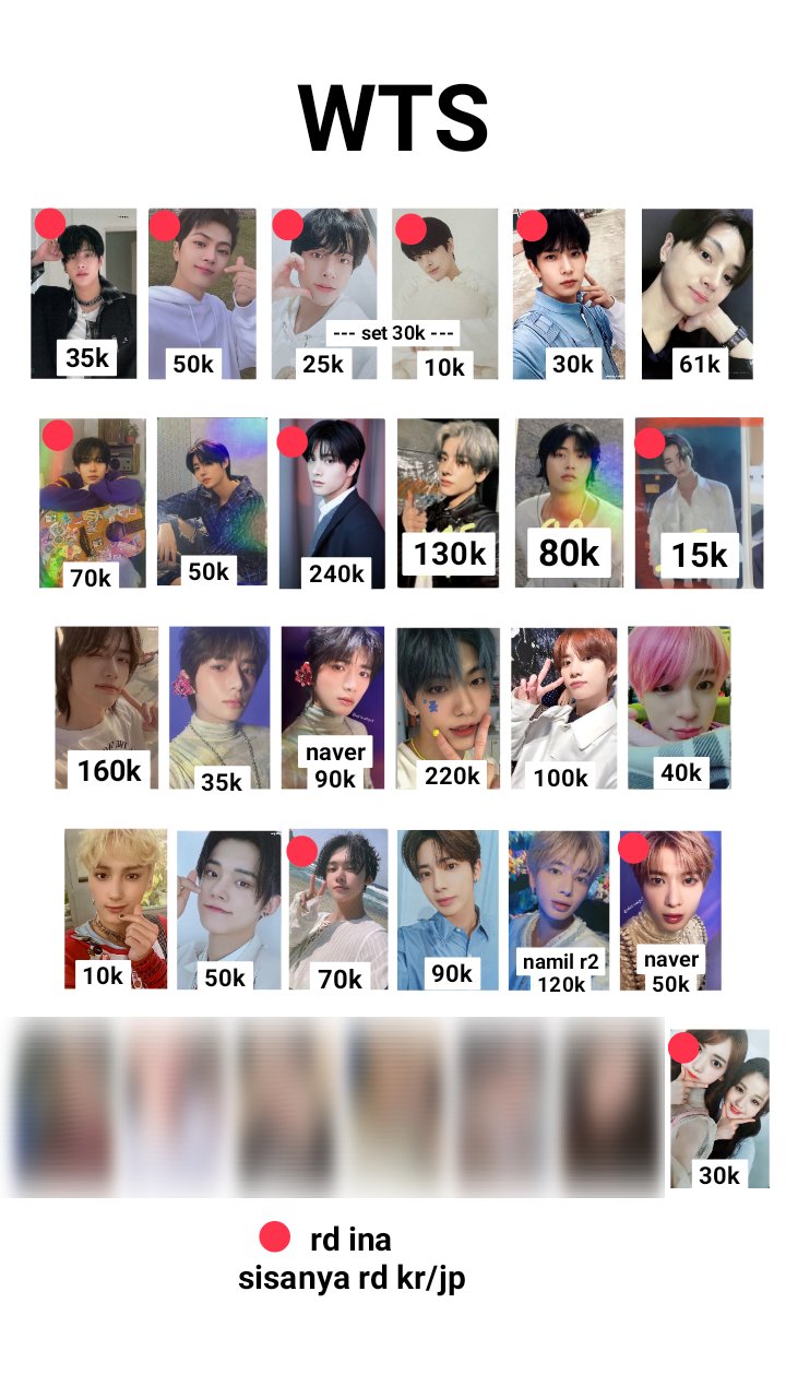 🐰 mt after dm on Twitter: "wts ina enhypen txt nct bnd bonedo izone sakura wonyoung - price on ...