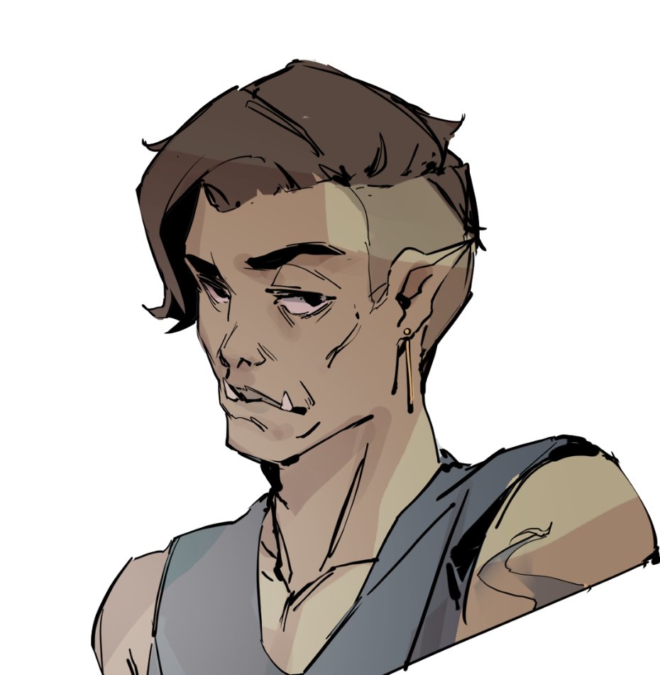 「super fast DnD sketches for a small camp」|KUNO 📦のイラスト