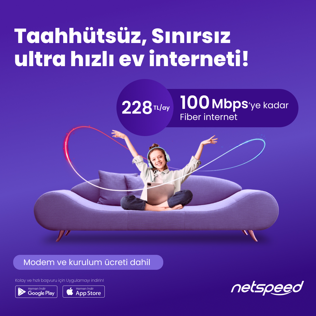 Netspeed on Twitter: "Netspeed fiber internet ile en yoğun zamanlarda bile ultra hızlı bağlantı ...
