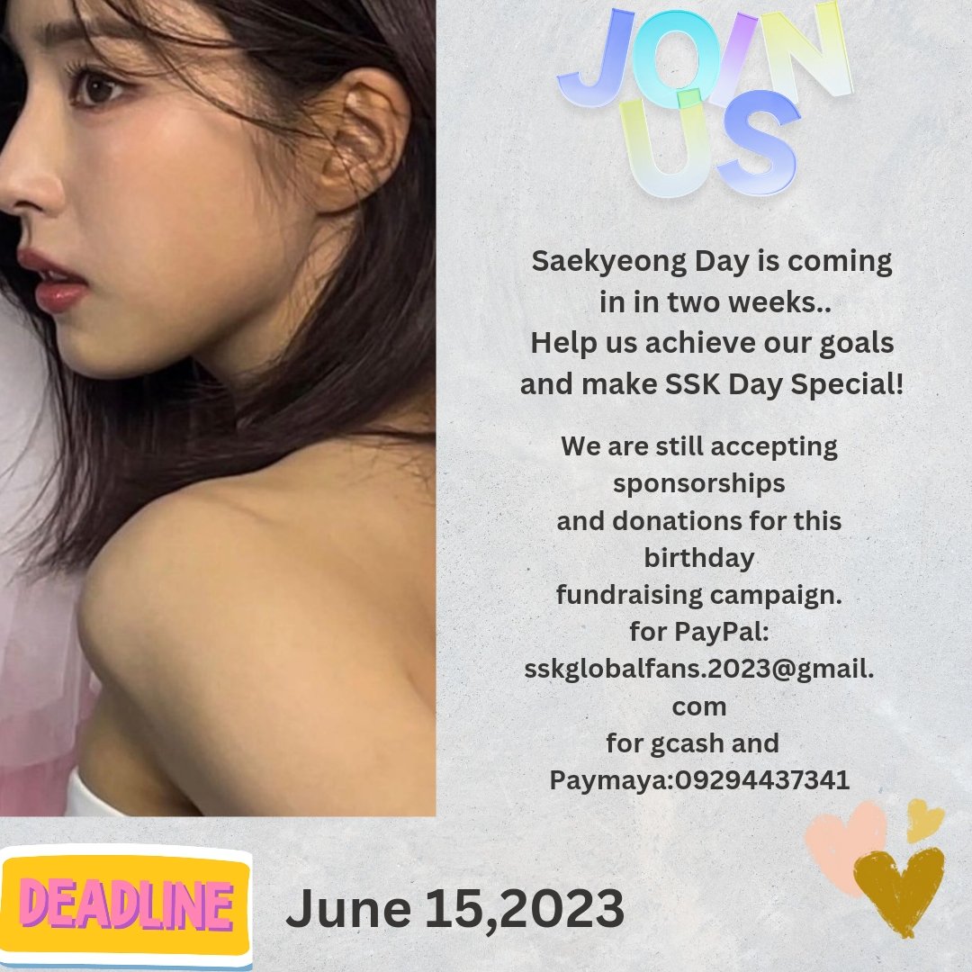 shinsaekyeong_global on Twitter: "Hello fellow Saekyeong fans..SSK Day is more than a week away ...