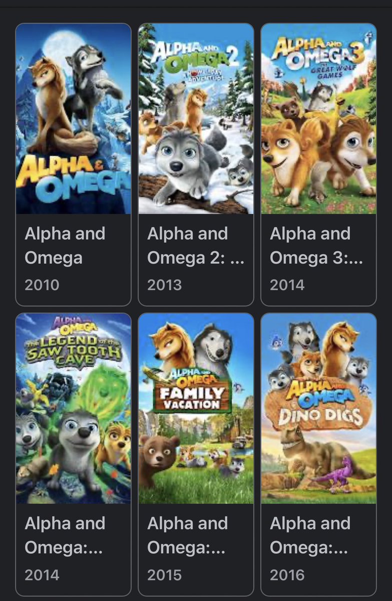 Alpha And Omega Movie Logo