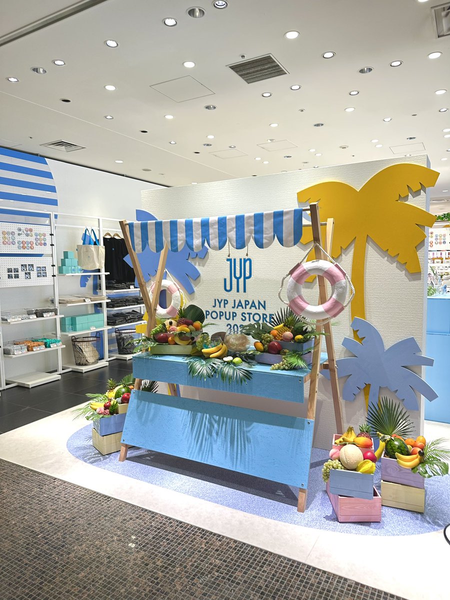 JYPnation in Japan on Twitter: "本日11時より“JYP JAPAN POPUP STORE 2023”店舗がオープンしました！👏 キラリトギンザで皆さんをお待ち ...