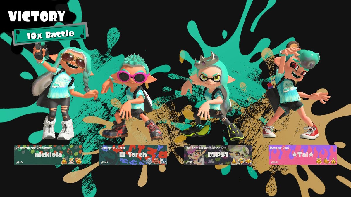 Bepsi 🎷🐛 (Frye’s squifey) on Twitter: "Just got home and my first splatfest battle of today was ...