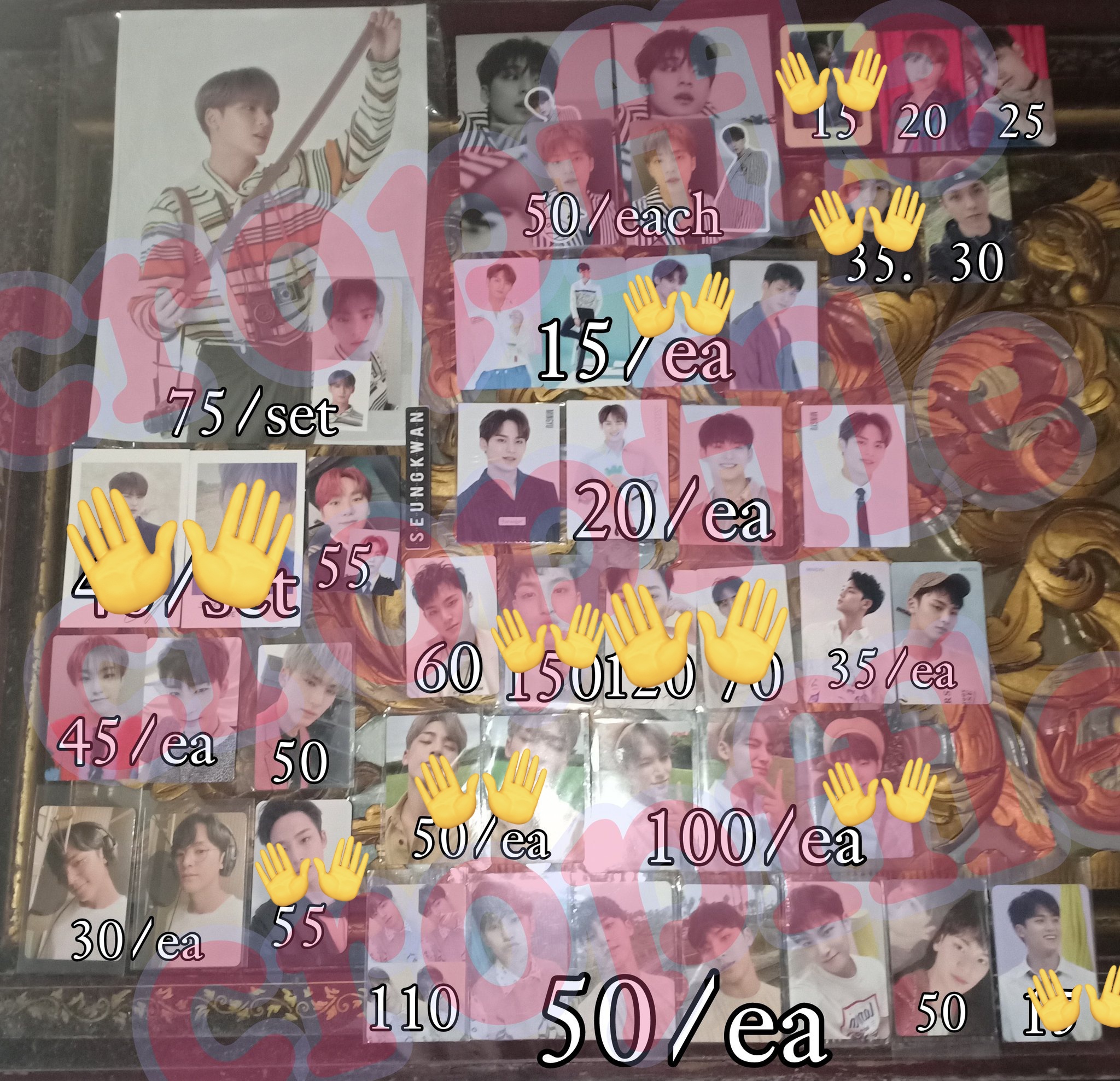 Lollie🍭 on Twitter: "Help RT 🙏 want to sell / wts 🌻Photocard SEVENTEEN (Mostly MINGYU) ship from ...