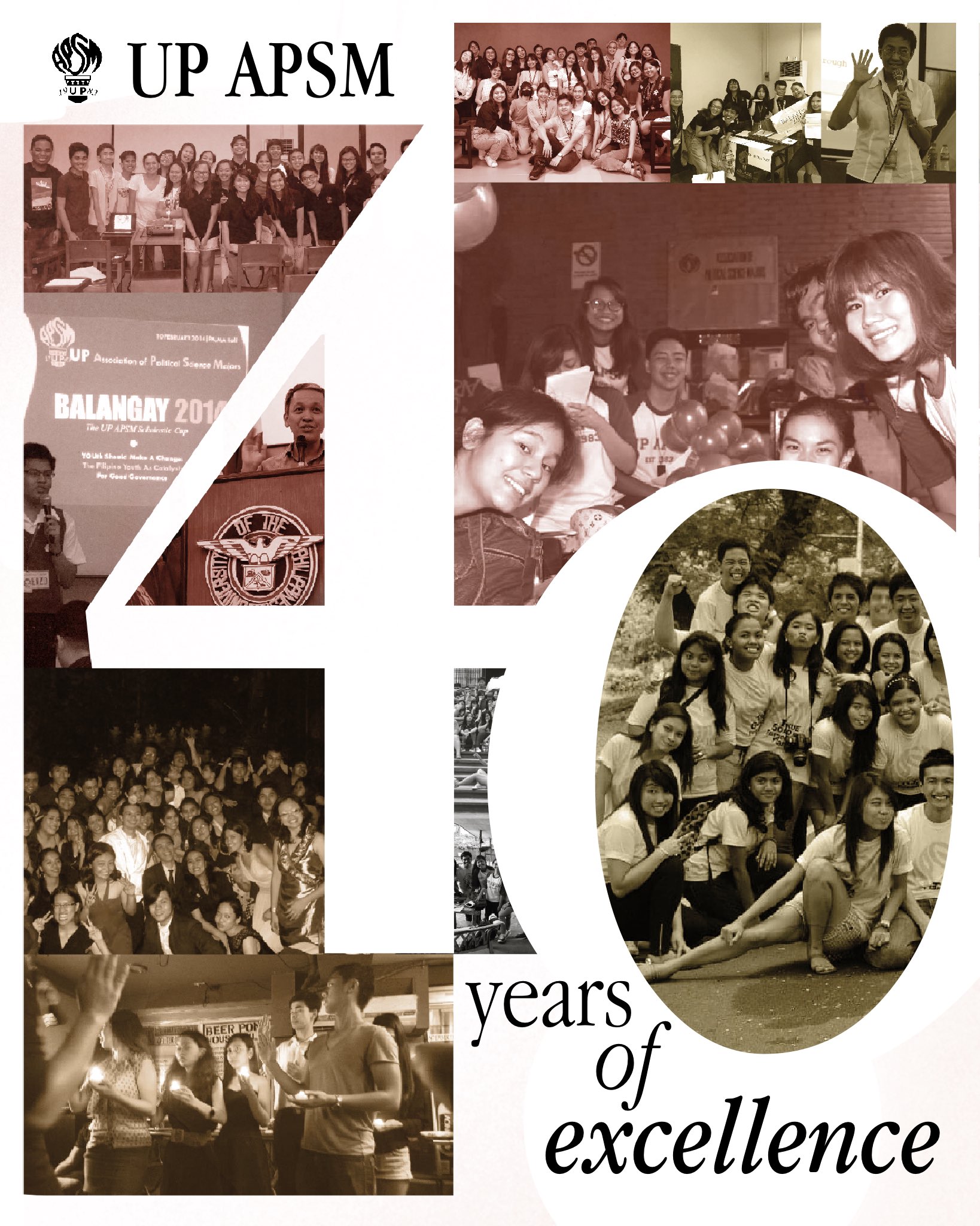 UP Association of Political Science Majors on Twitter: "𝐀𝐏𝐒𝐌@𝟒𝟎: 𝐖𝐄 𝐁𝐔𝐑𝐍 𝐑𝐄𝐃! They say, “a ...