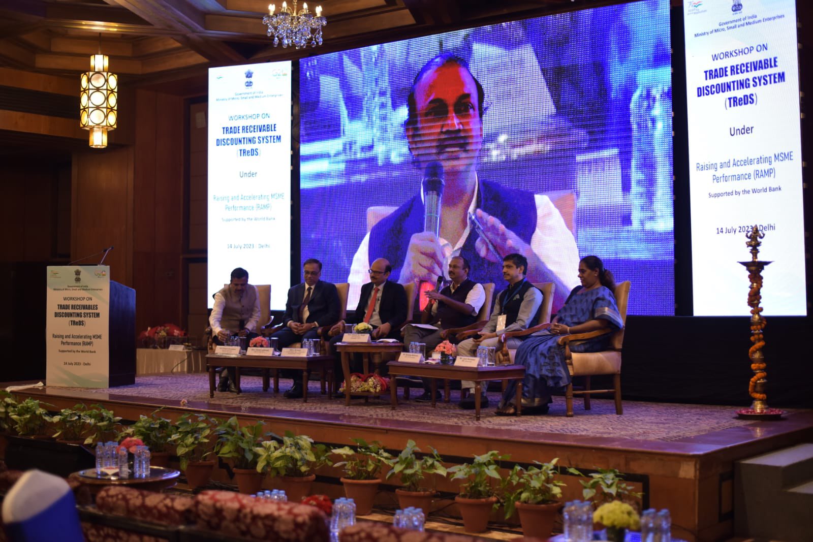 Ministry of MSME on Twitter: "MoMSME organized the first regional workshop on (TReDS) at Capital ...