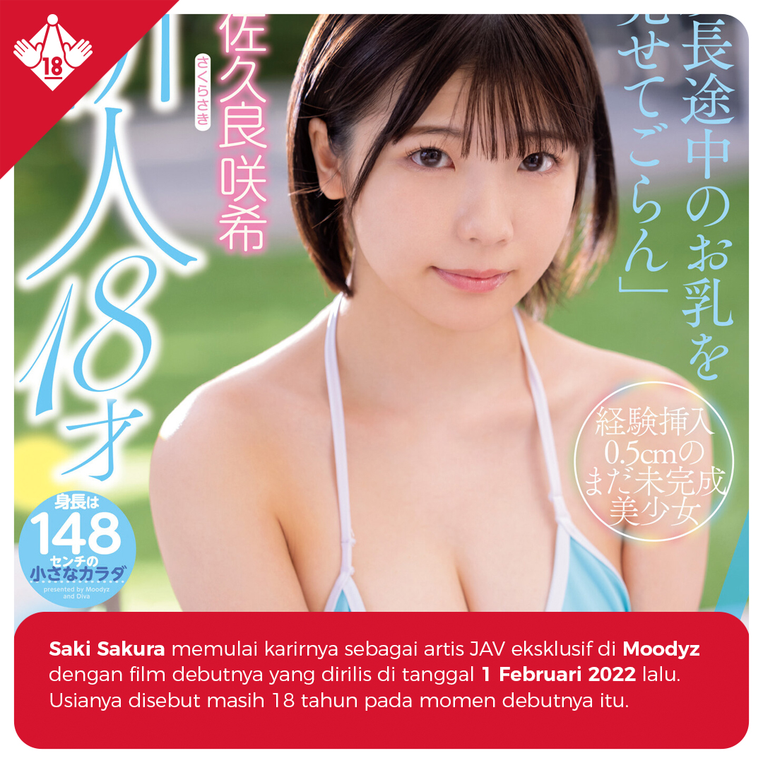 javminded 🔞 on Twitter: "Saki Sakura menutup karirnya selama 1 tahun 4 bulan sebagai artis JAV ...