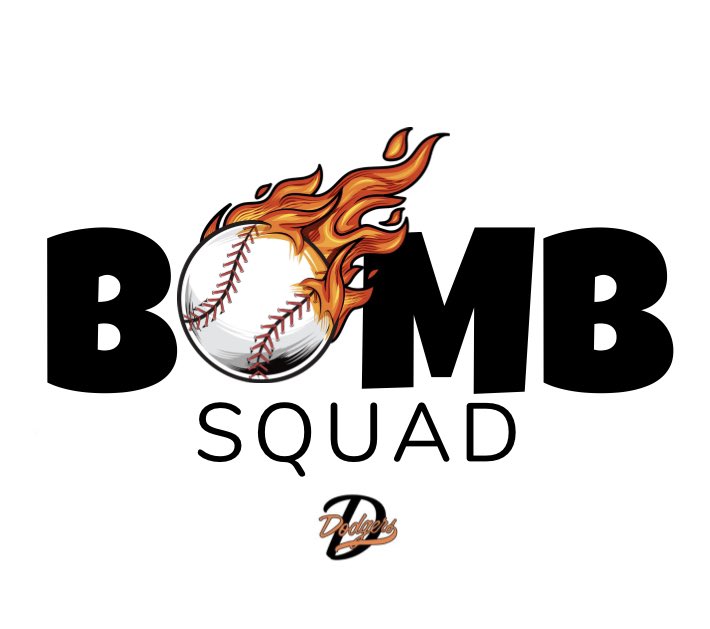 Bomb Squad Baseball Logo